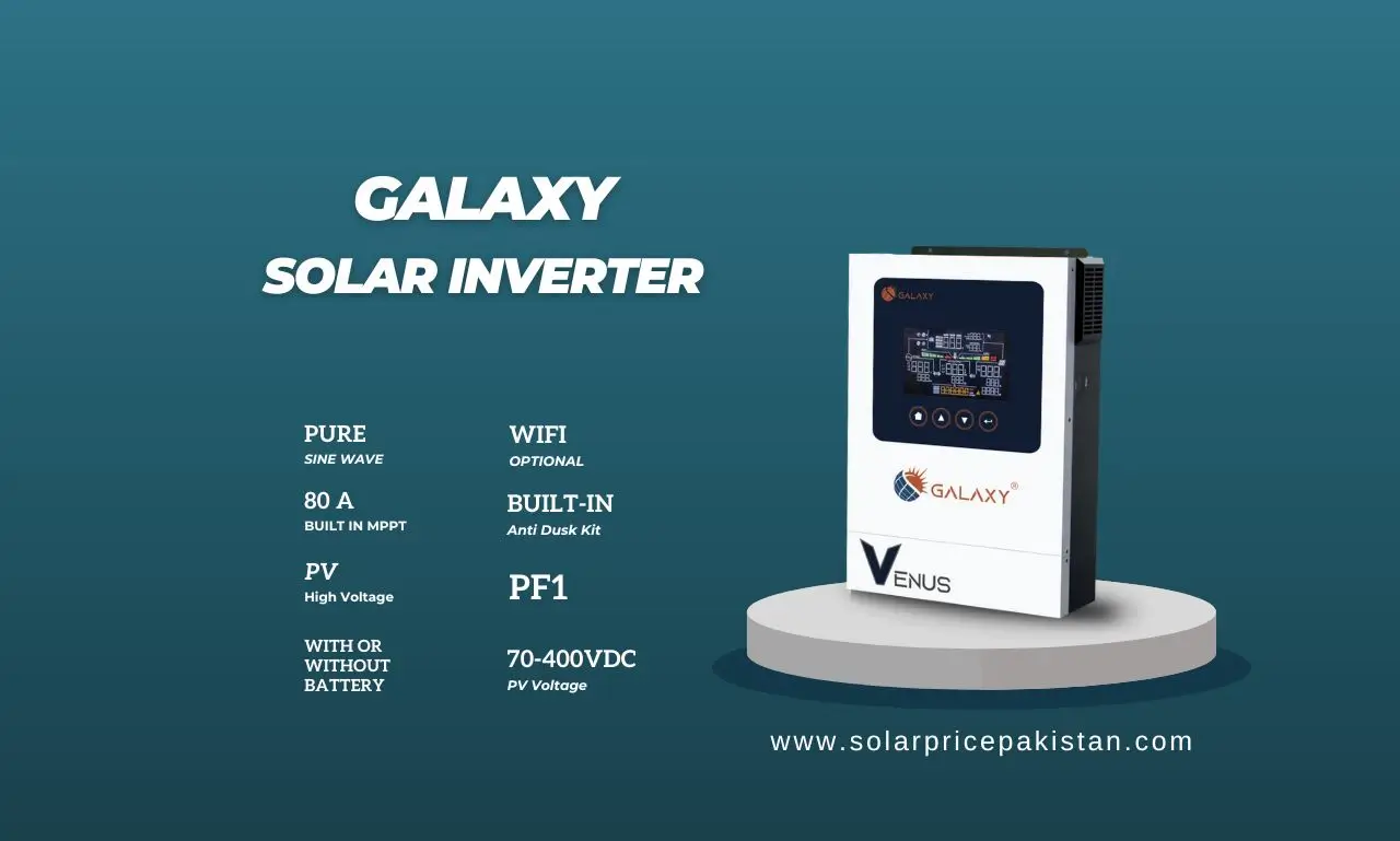Galaxy 5KW Solar Inverter price in pakistan.latest price & features,