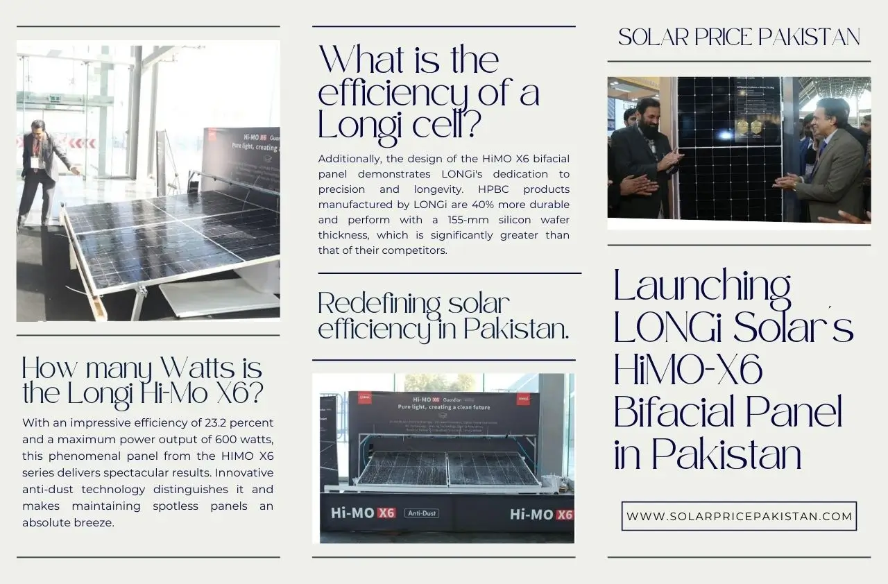 Introducing LONGi HiMO-X6 Solar Panel in Pakistan.