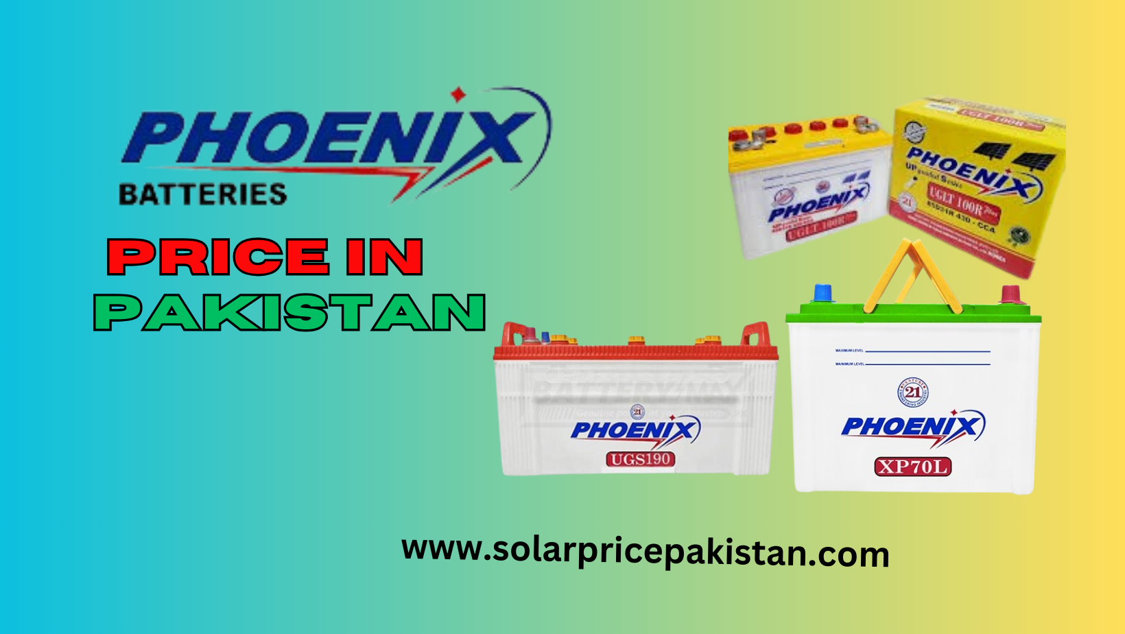 Phoenix Battery Price in Pakistan - Solar Price Pakistan